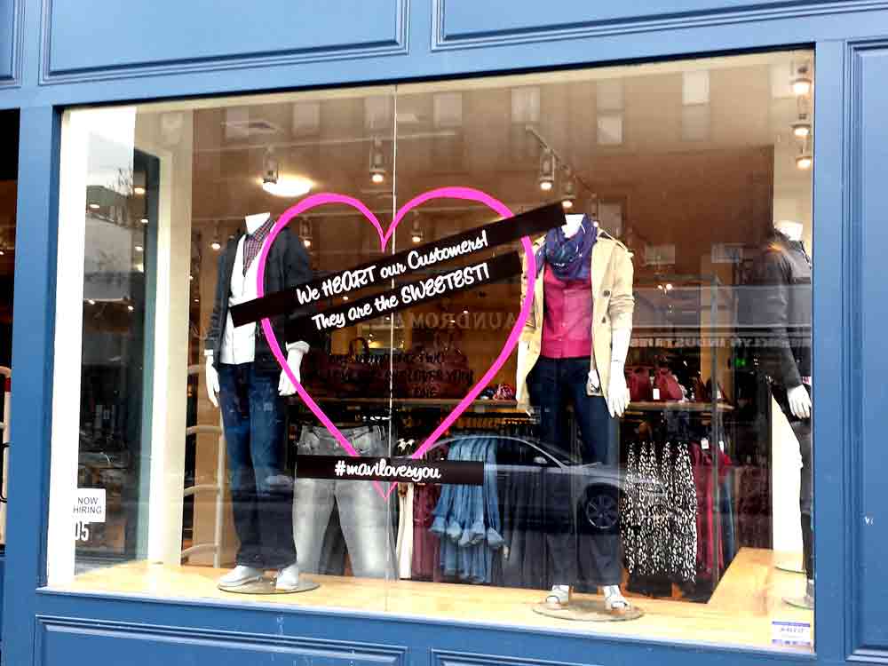 Window Decals - Vinyl Lettering And Logos For Offices And Stores | BK Signs