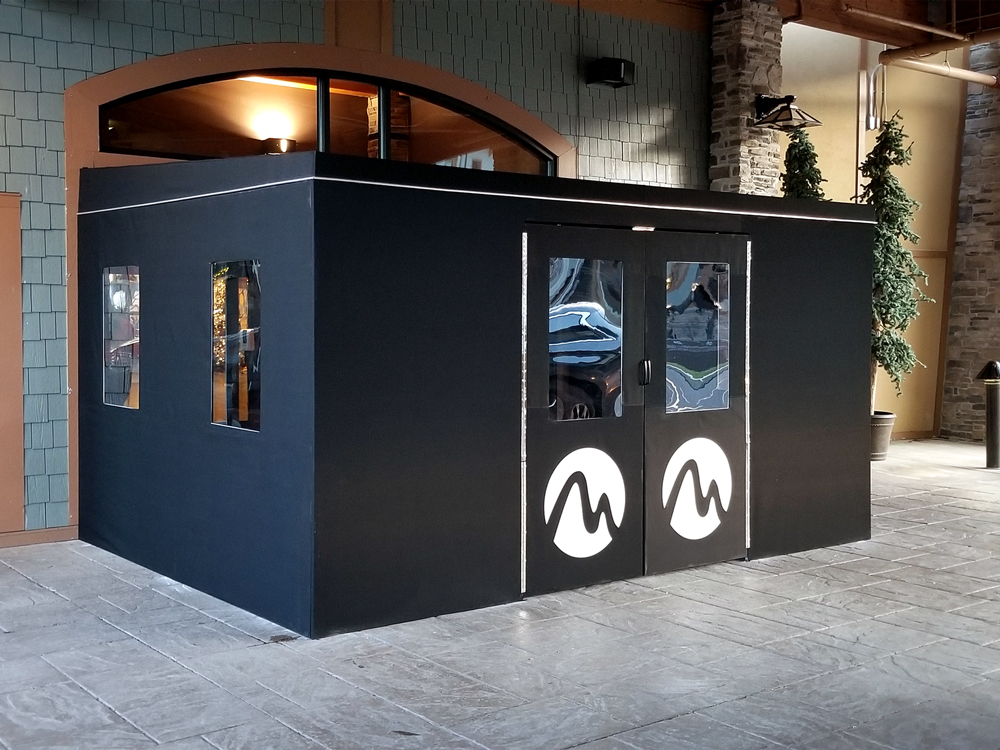 Vestibules - Winter Enclosures And Wind Protection | BK Signs