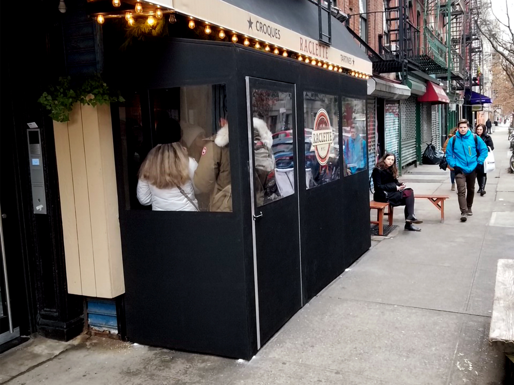 Vestibules - Winter Enclosures And Wind Protection | BK Signs