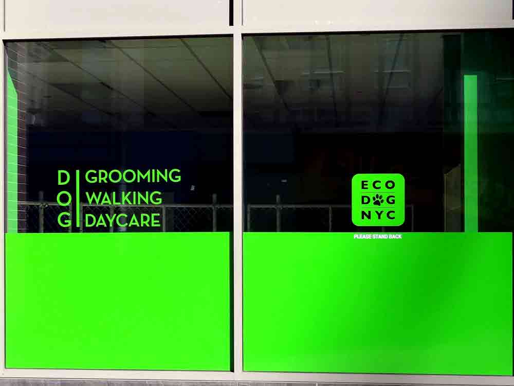Window Decals - Vinyl Lettering And Logos For Offices And Stores | BK Signs