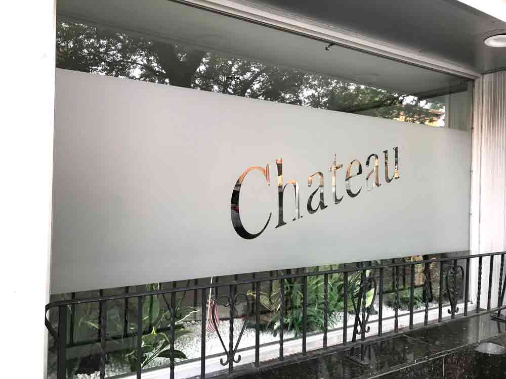Window Frosting - Etched Glass Vinyl For Privacy | BK Signs